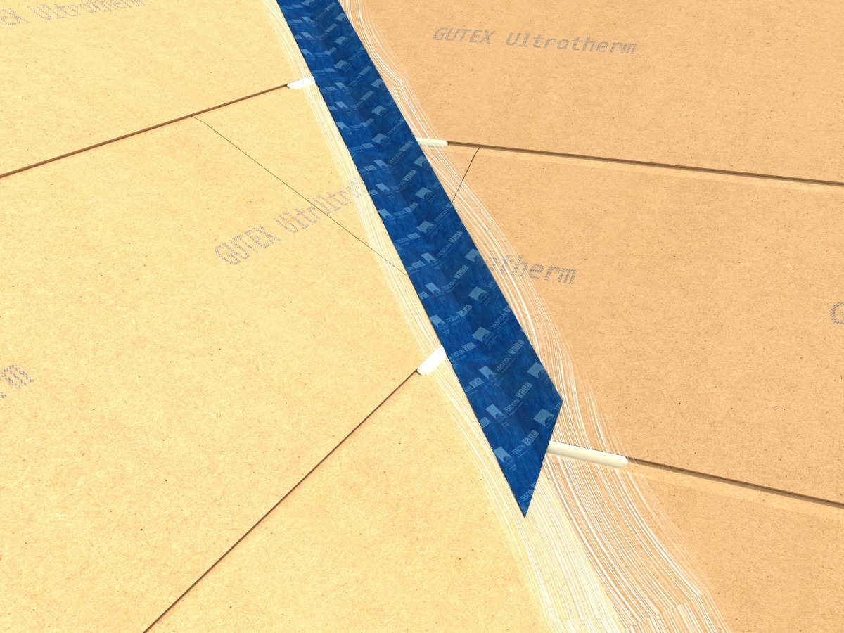 Gutex Ultratherm - Woodfibre Insulation Sarking Board | Ecological Building Systems